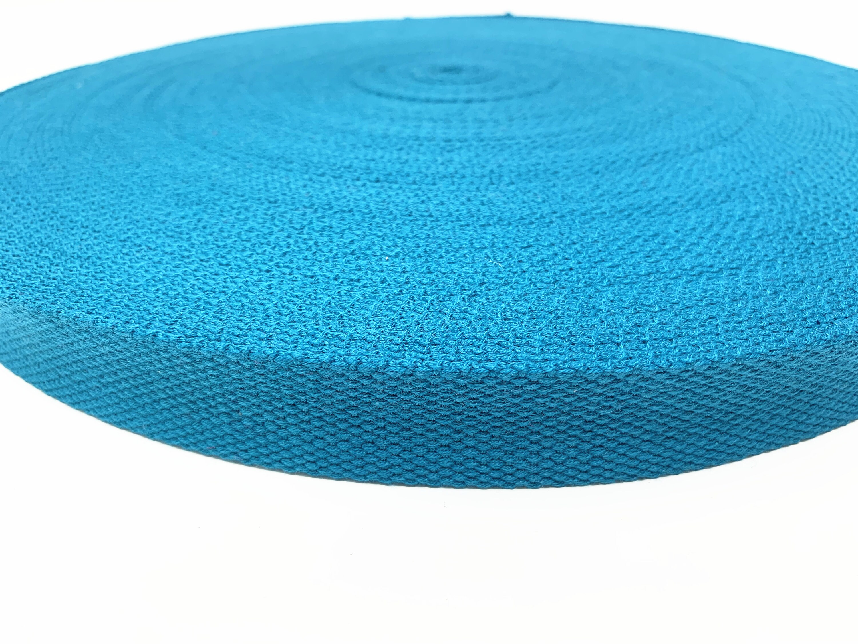 Blue Cotton Webbing 1 inch 25 mm Heavy weight Cotton | Etsy