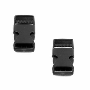100 Pack 1 Inch Black Plastic Backpack Release Buckle for 1" Wide ...