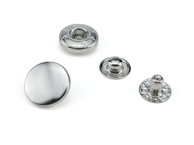 Premium 8mm 5/16 Metal Rivet Buttons Poppers Snap - Etsy