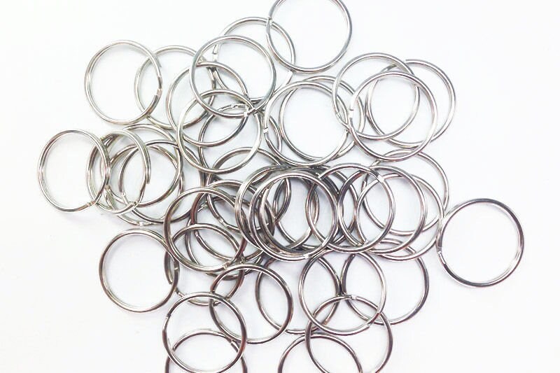 Heavy Duty Silver Stainless Steel Split Ring 30 Mm 1.2 Inch - Etsy