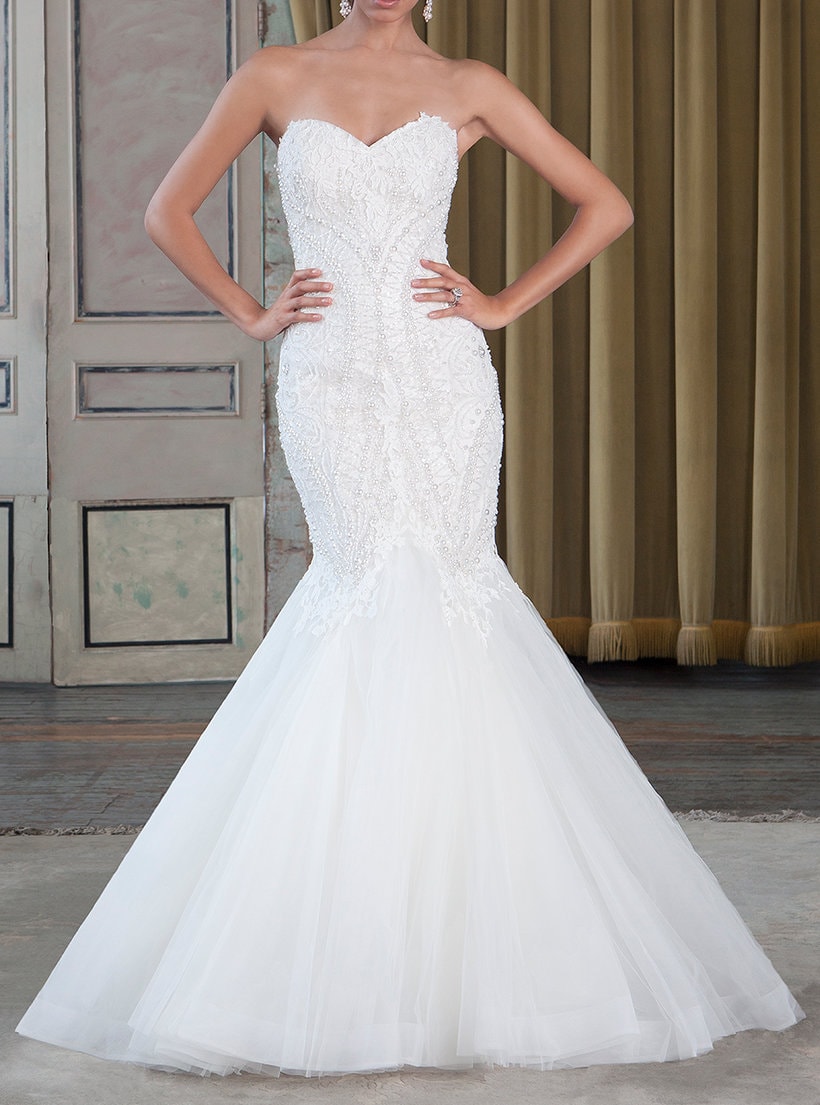 Ivory Fishtail Mermaid Style Underskirt / Petticoat / Hoop UK STOCK UK ...