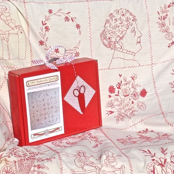 Redwork Pattern - Etsy