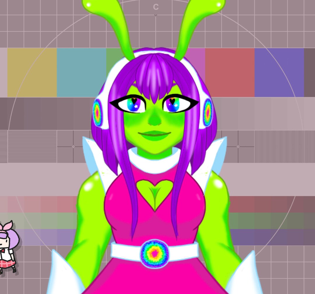 Live 2D Model Art and Rigging - Etsy