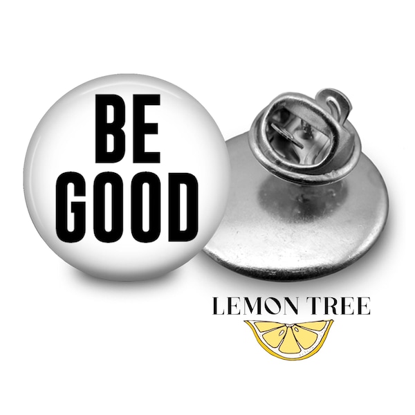 1 Inch Be Good Pin - Etsy