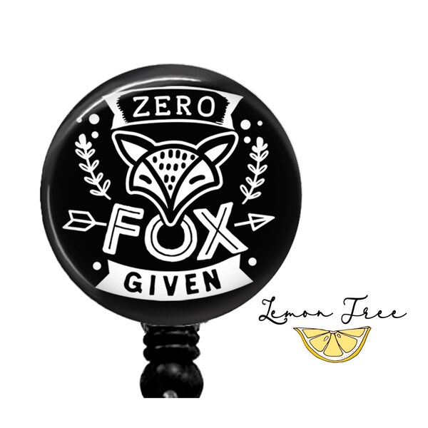 Zero Fox Given - Etsy
