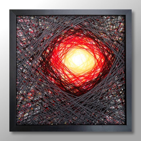 Abstract String Art - Etsy