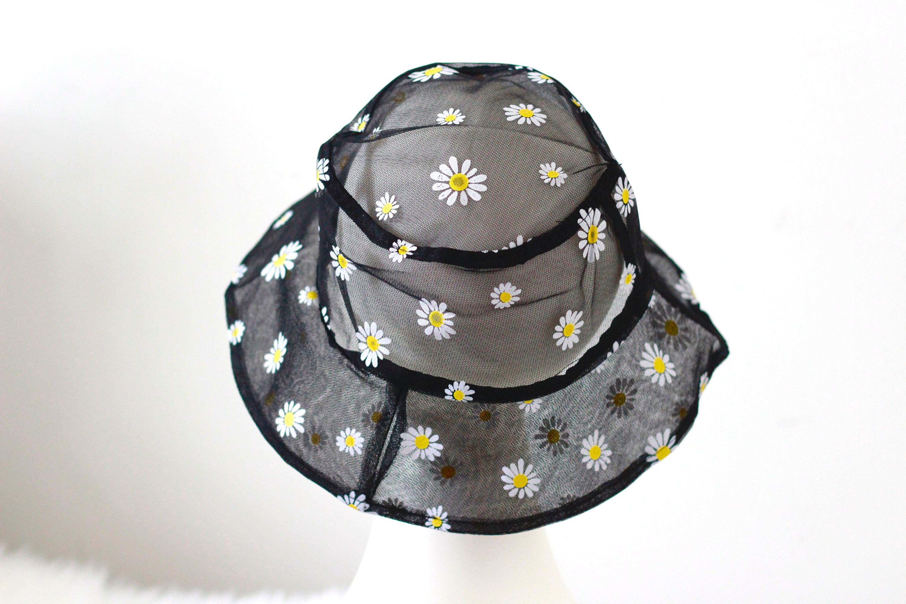 Sheer Bucket Hats Daisy Bucket Hats Flower Bucket Hat - Etsy