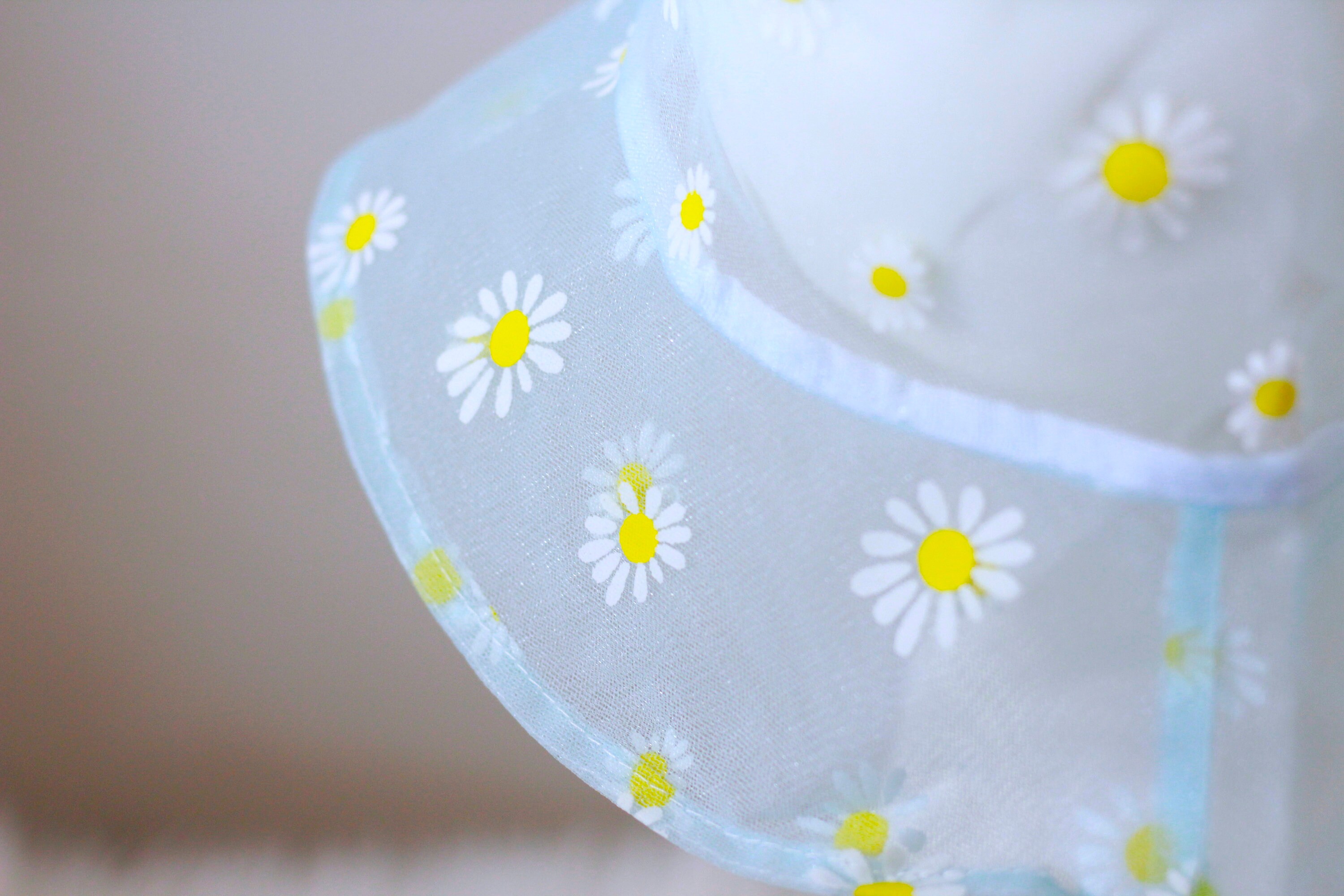 Sky Blue Bucket Hats Sheer Daisy Bucket Hats Organza Bucket - Etsy