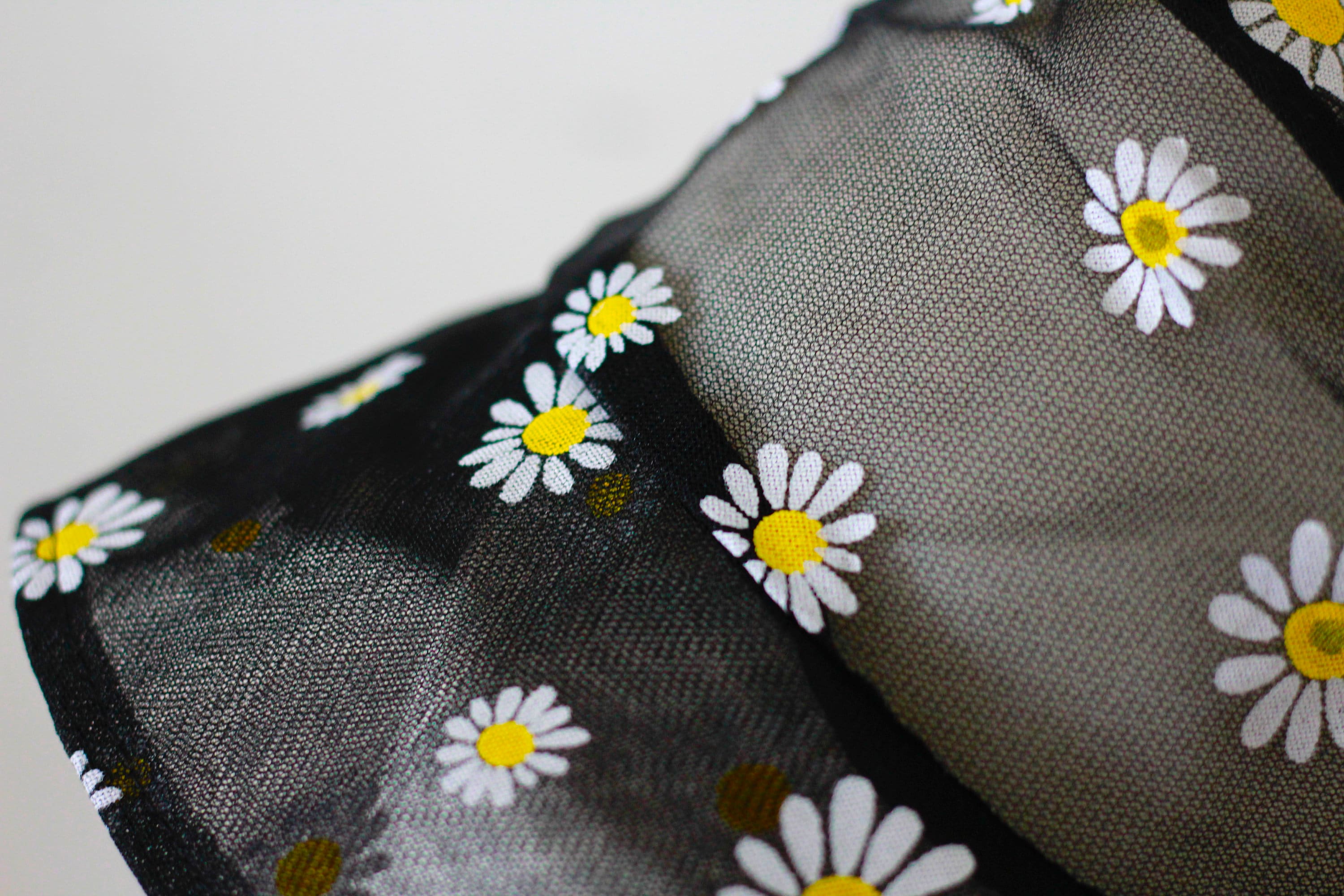 Sheer Bucket Hats Daisy Bucket Hats Flower Bucket Hat | Etsy