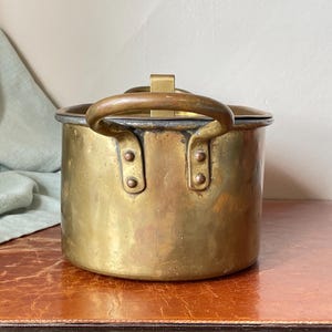 Antique French Poisseniere Fish Poaching Daubiere Pot Tin Lined With ...