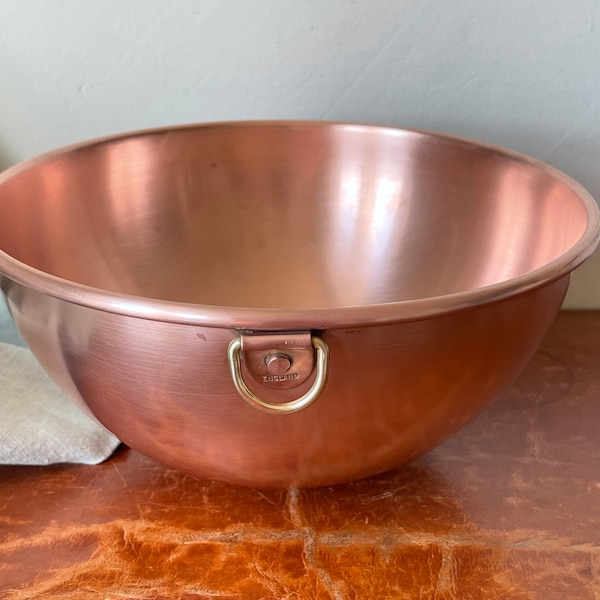 10 Inch Copper Bowl - Etsy