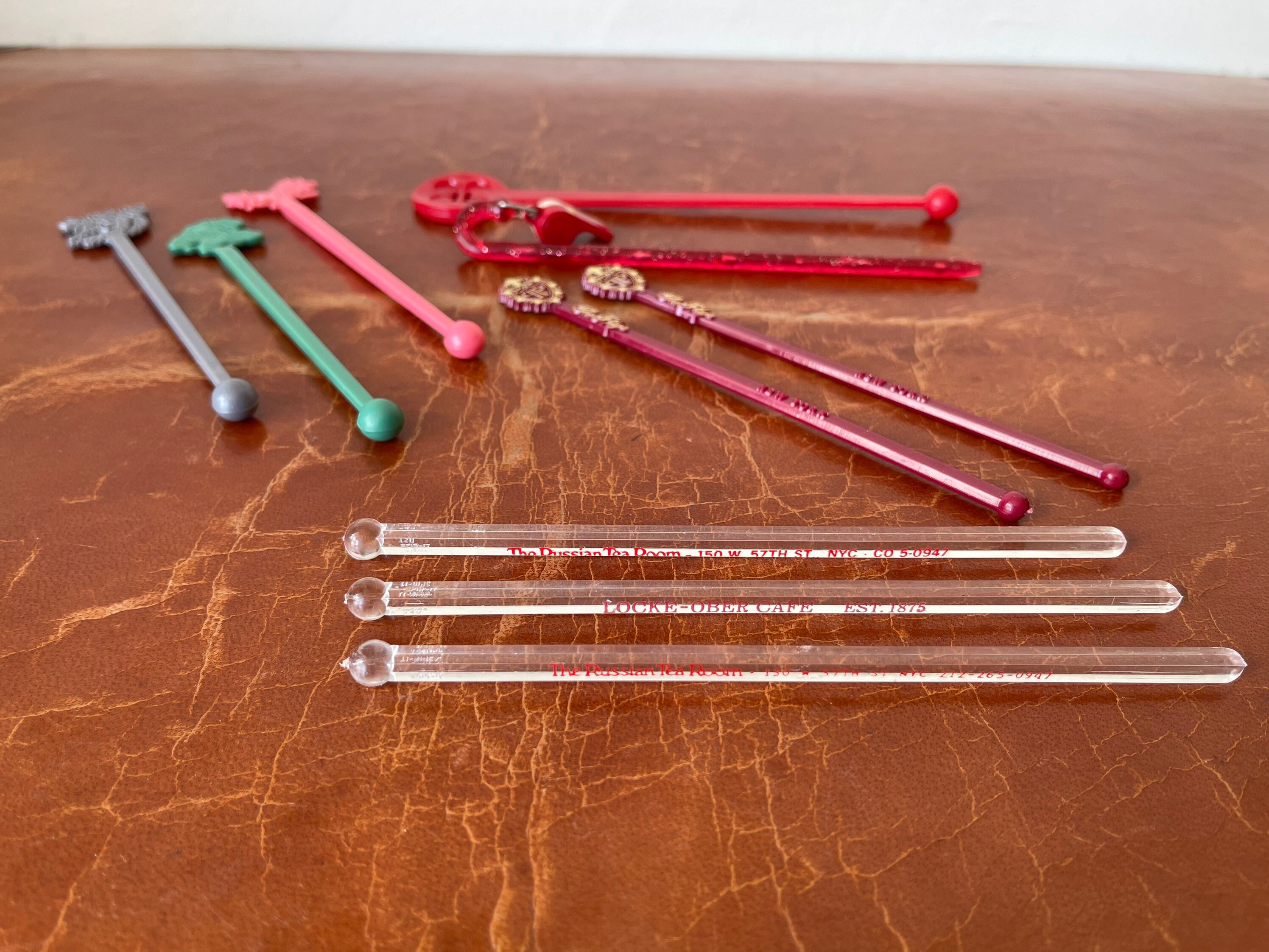 Vintage Tiki Cocktail Swizzle Sticks Midcentury Barware Drink - Etsy