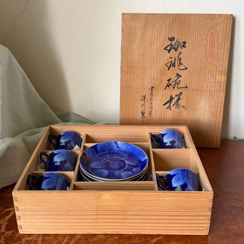 Japan Fukagawa Vase - Etsy