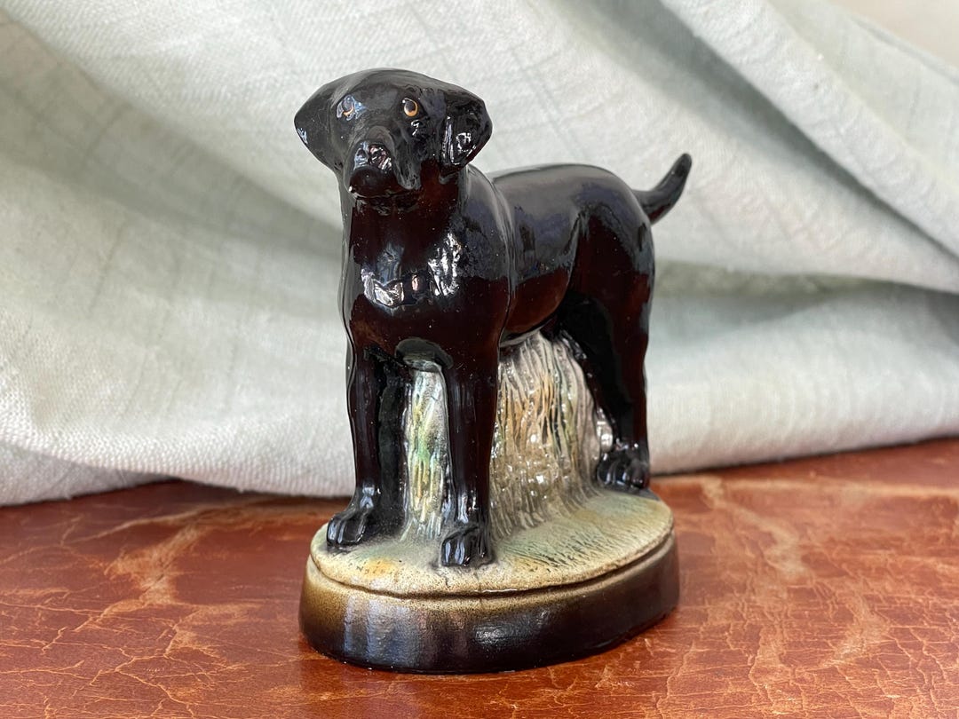 Cast Iron Black Labrador Bottle Opener Hand Cast and Painted Heavy ...