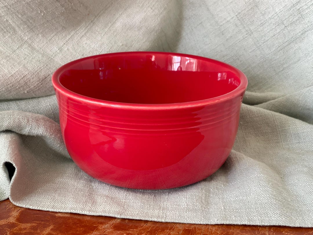 Fiestaware Bowl 6 Inch Fiesta Gusto All Purpose Serving Bowl Red ...