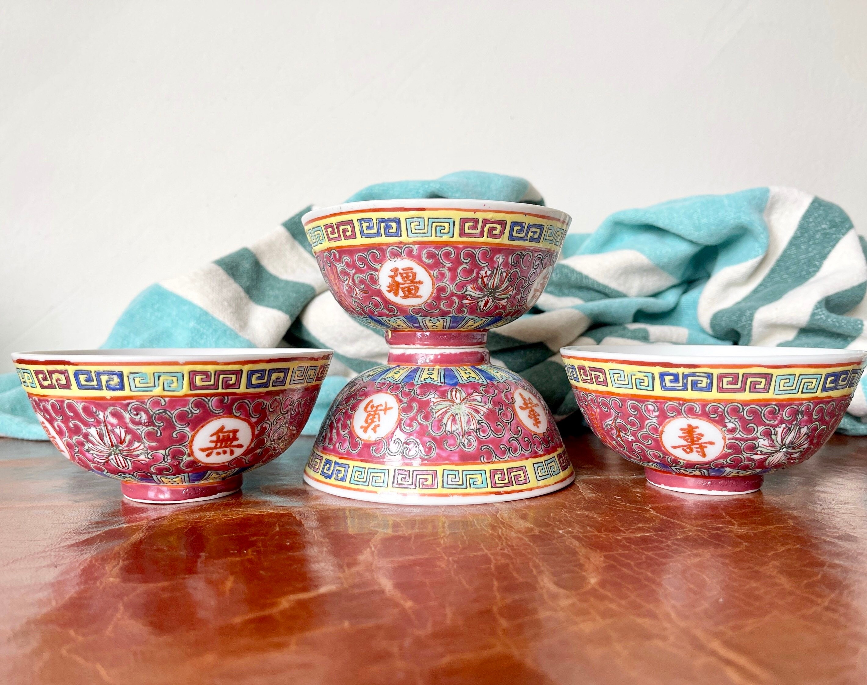 Chinese Porcelain Rice Bowls