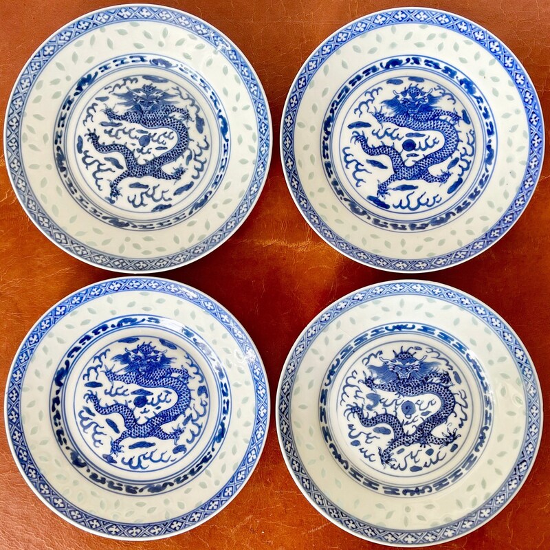 Dragon Plates - Etsy