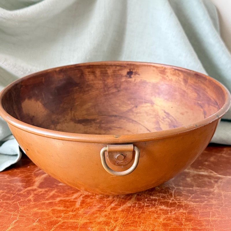 Copper Mixing Bowls - Etsy