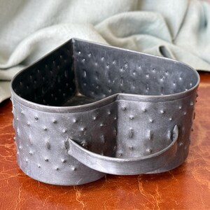 Antique Tin Cheese Heart Mold 19th Century Pennsylvania Dutch Cheese ...