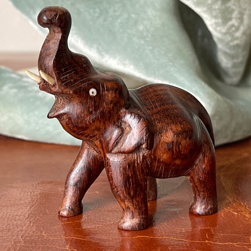 Elephant Figurine - Etsy