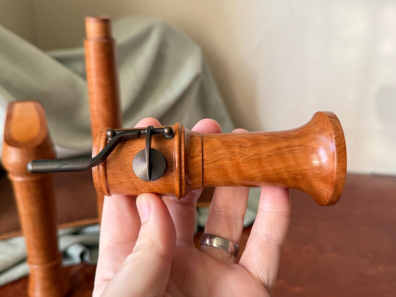 Vintage Kung Tenor Baroque Recorder Tiger Maple Wood Double Hole Keyed ...