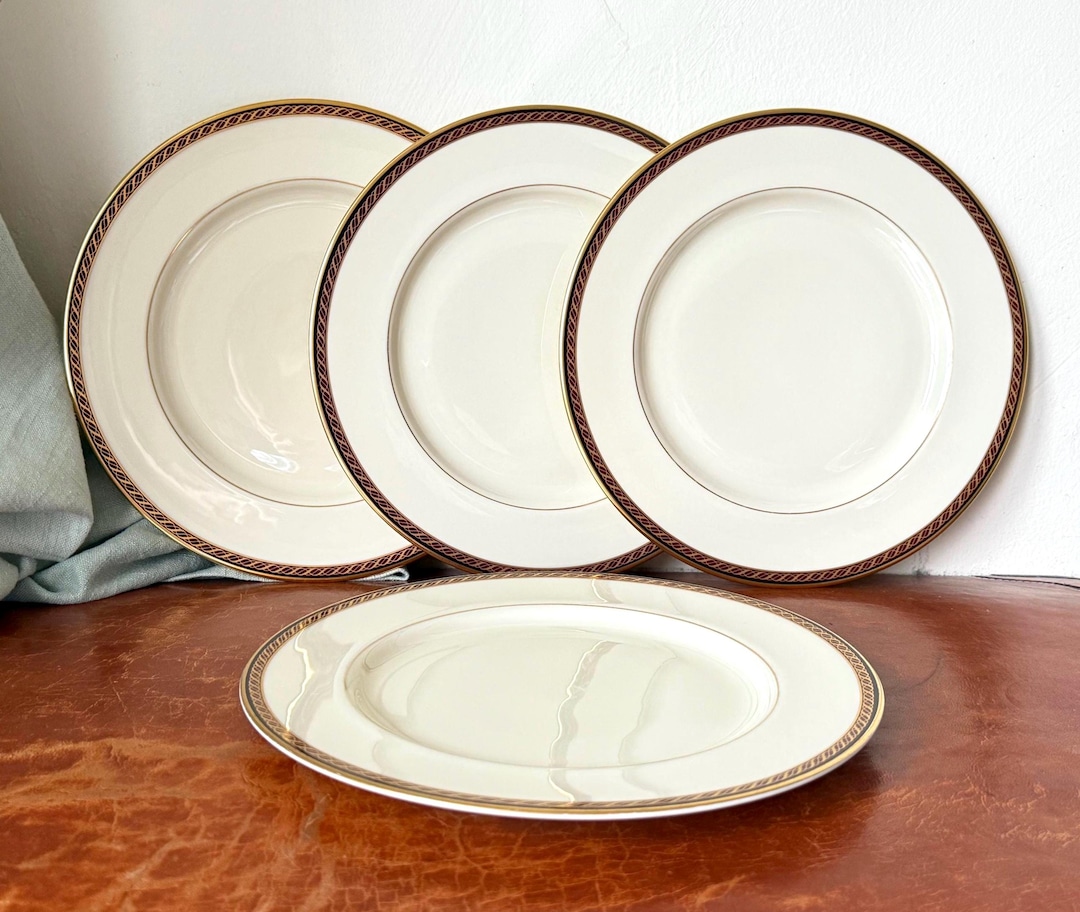 Lenox Monroe Pattern Dinner Plates Set of 4 Lenox Presidential ...