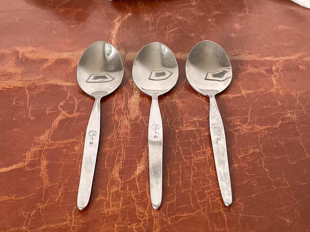 China Airlines CAL Teaspoons Set of 3 Vintage First Class Passenger ...