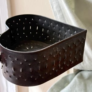 Antique Tin Cheese Heart Mold 19th Century Pennsylvania Dutch Cheese ...