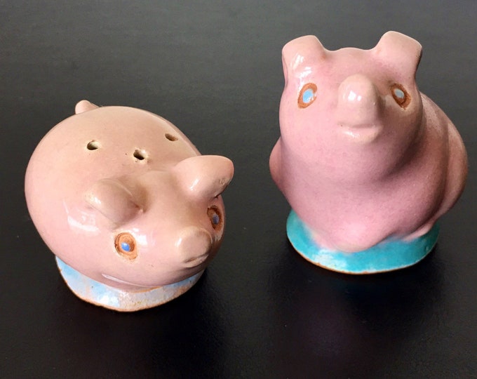 Vintage 1930’s Sorcha Boru Figural “pigs” Salt and Pepper Shakers ...