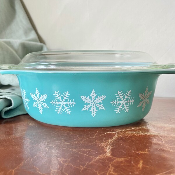 Pyrex Snowflake - Etsy