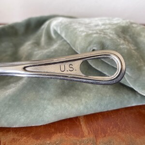 Vintage WW2 US Army Issued Mess Serving Spoon Stainless U.S. - Etsy