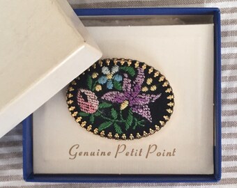 Whiting Davis Brooch - Etsy