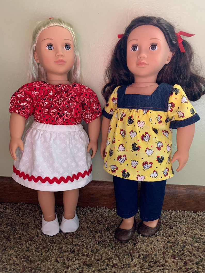 Mix and Match Play Outfits for 18 Dolls - Etsy