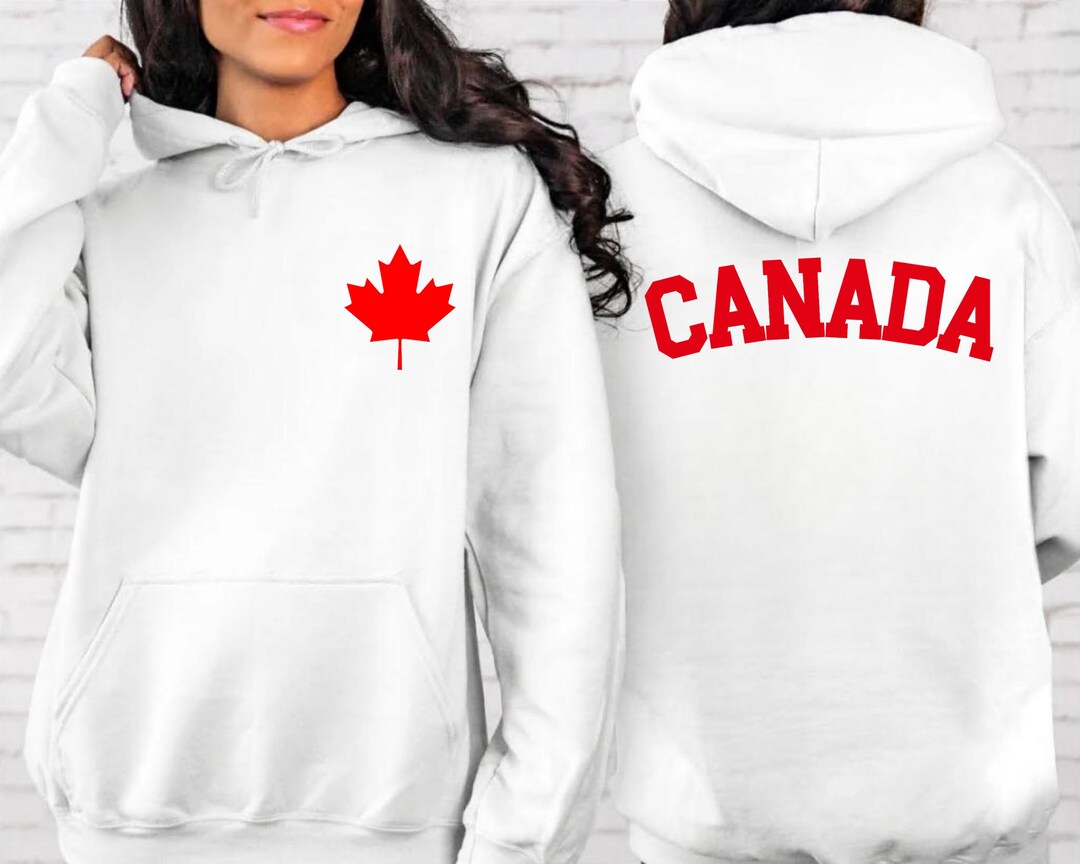 Canadian Flag Maple Leaf Sweatshirt, Canada Flag Hoodie, Canada Gifts ...