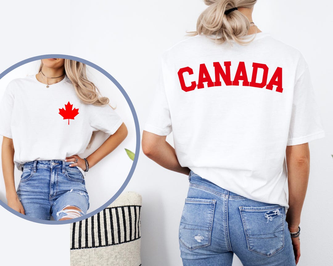 Canadian Flag Maple Leaf Shirt, Canada Flag Shirts, Canada Gifts, Canada Vacation Shirt, Gift ...
