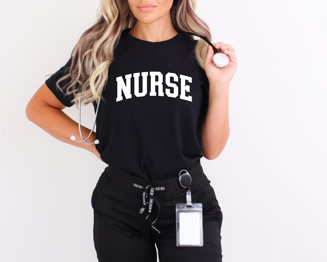 Nurse Shirt, RN Shirts, Nurse Tee, Gift for RN, Nurse Week, RN Varsity ...