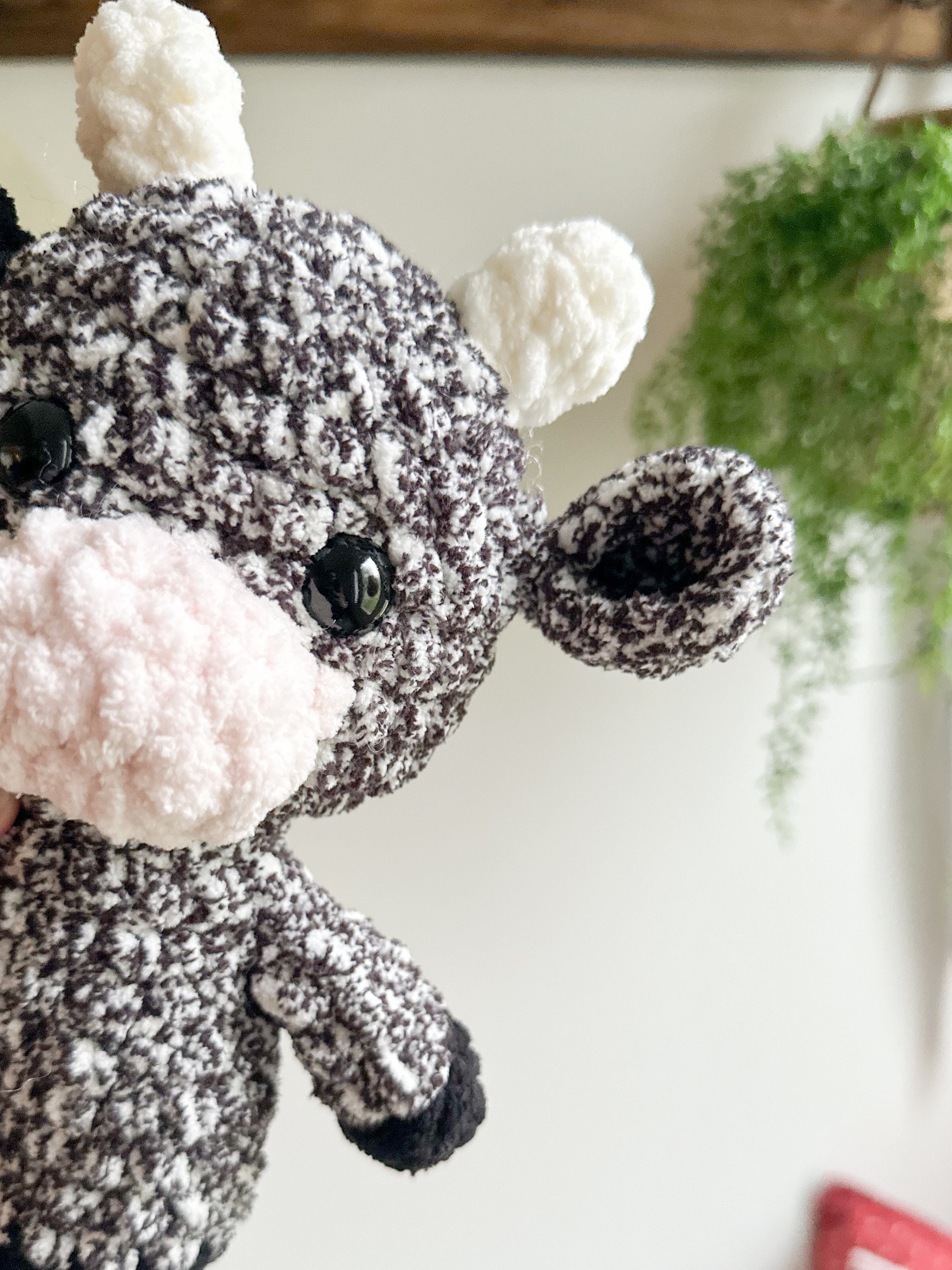 Crochet Mini Cow Crochet Cow Crochet Highland Cow Crochet Strawberry ...