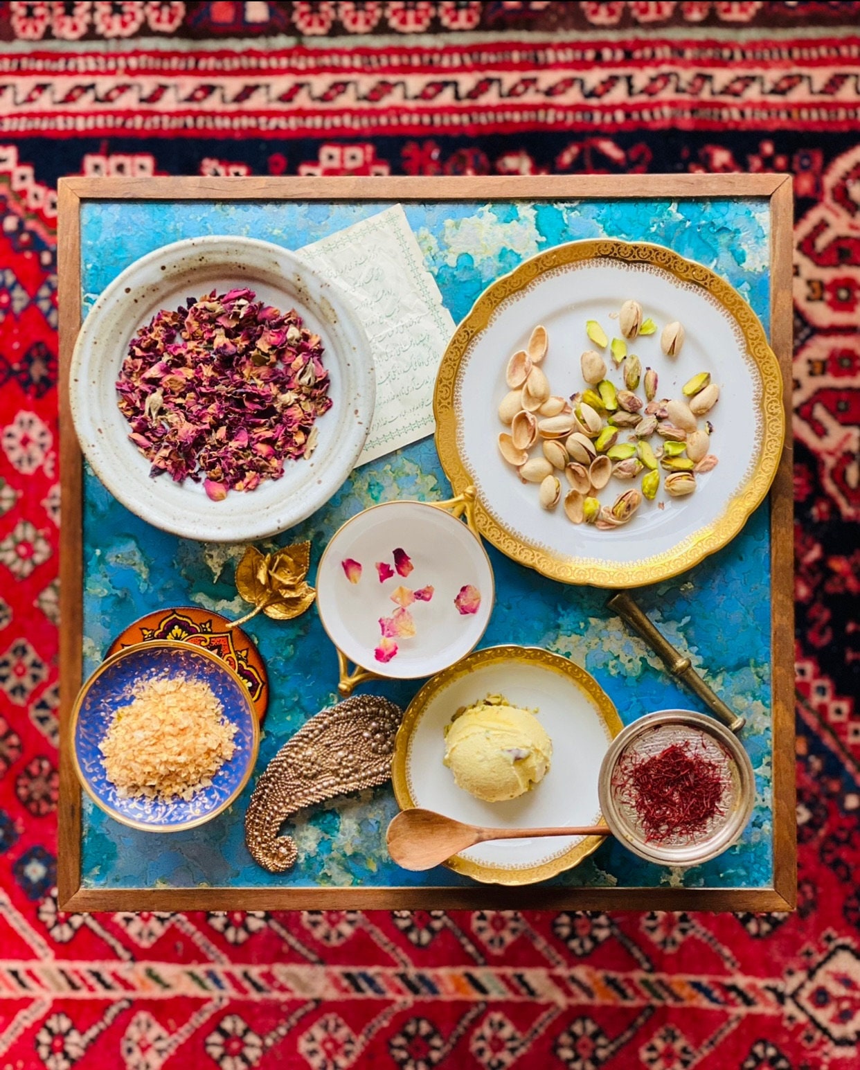 Saffron Ice Cream Kit - Etsy