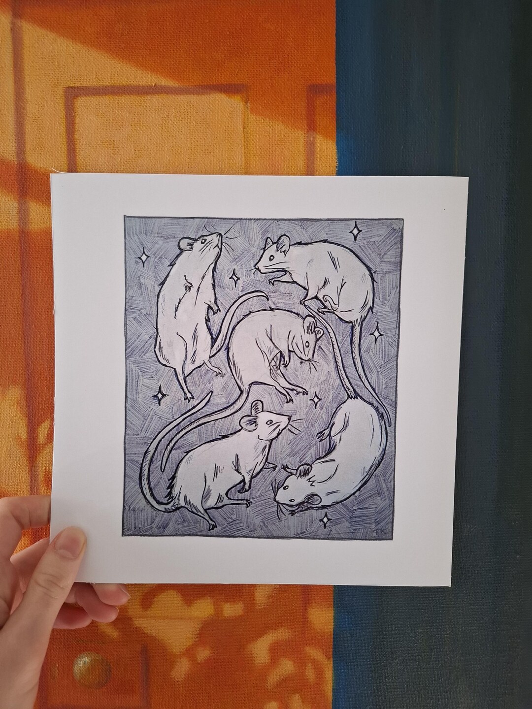 Rats Art Print - Etsy
