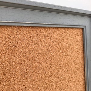 Grey Wooden Framed Notice Board / Pin Board / Shabby Chic - Etsy UK