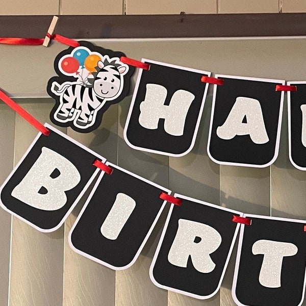 Zebra Theme Party - Etsy