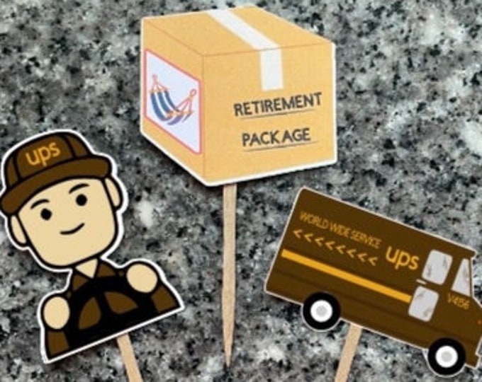 Delivery Truck Candy Wrapper Instant Download, UPS Truck Candy Wrapper ...