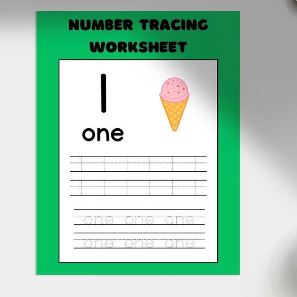Laminated Tracing Worksheets - Etsy