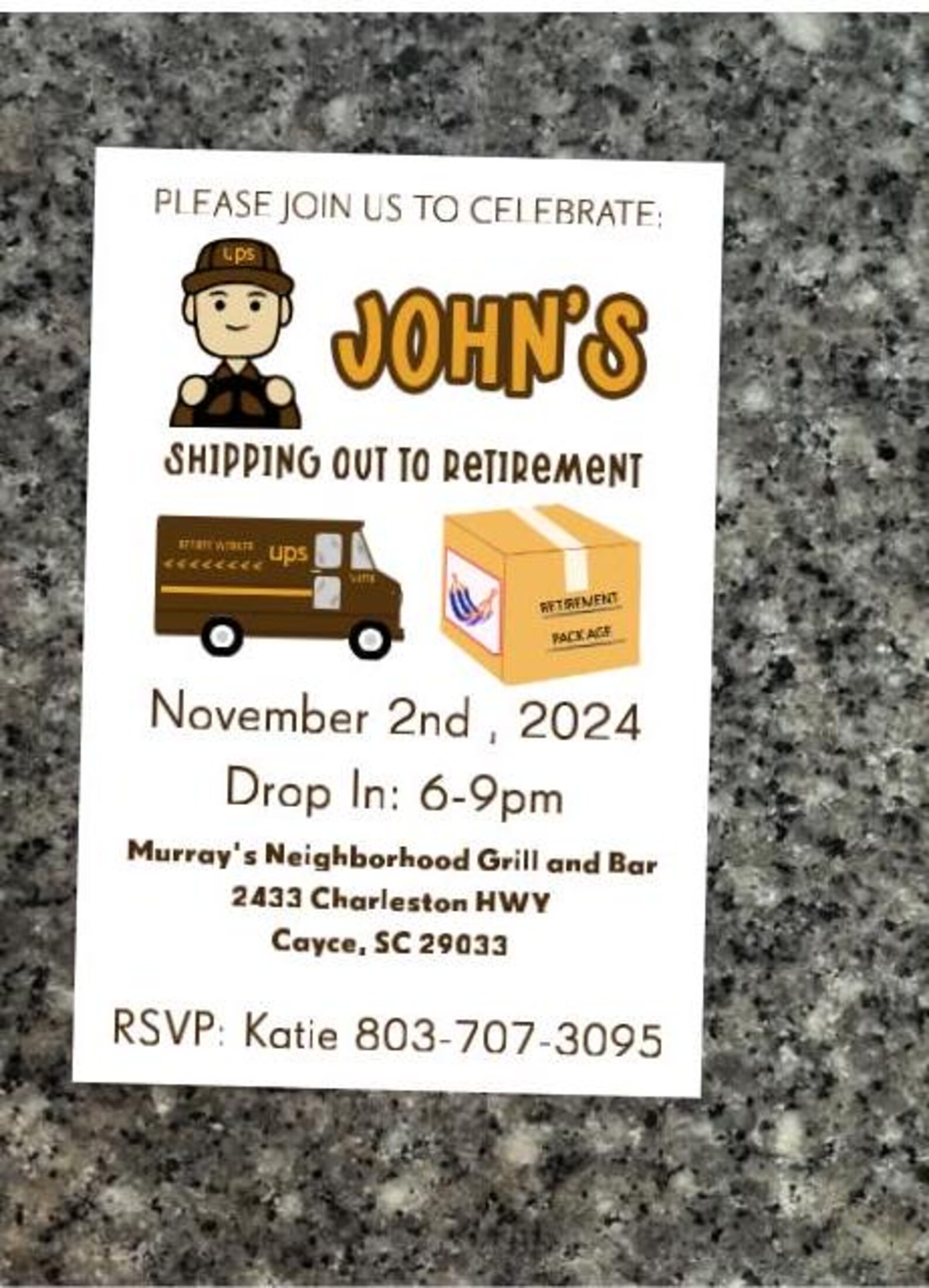Delivery Driver Retirement Invitation Cards,retirement Party Invites ...