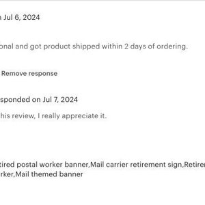 Retired Postal Worker Banner,mail Carrier Retirement Sign,retirement ...