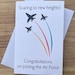 Air Force Recruitment Card,congratulations on Joining the Air Force ...