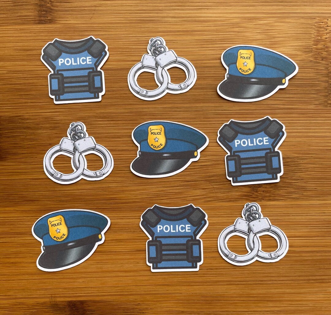 Police Confetti,police Officer Graduation Party Confetti,police Officer ...
