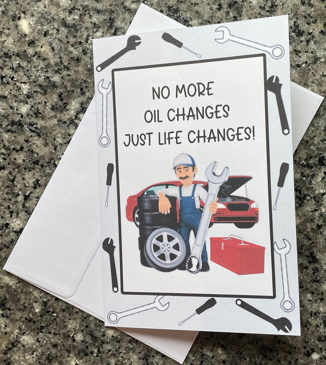 Auto Mechanic Retirement Card ,funny Mechanic Retirement Cards,mechanic ...