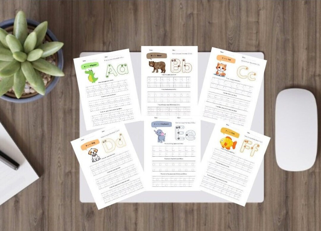 26 Alphabet Worksheets Printable Worksheets 26 Letter Worksheets ABC ...