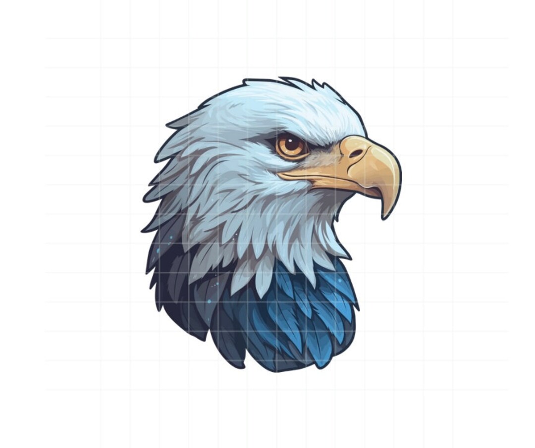 Printable Eagle Decal, T-shirt Design, Sticker Design, Scrap Booking ...